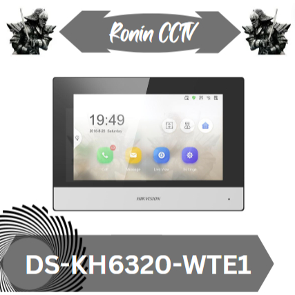 Jual IP Video Intercom Kit HIKVISION DS-KH6320-WTE1 KH6 Series IP based | Shopee Indonesia