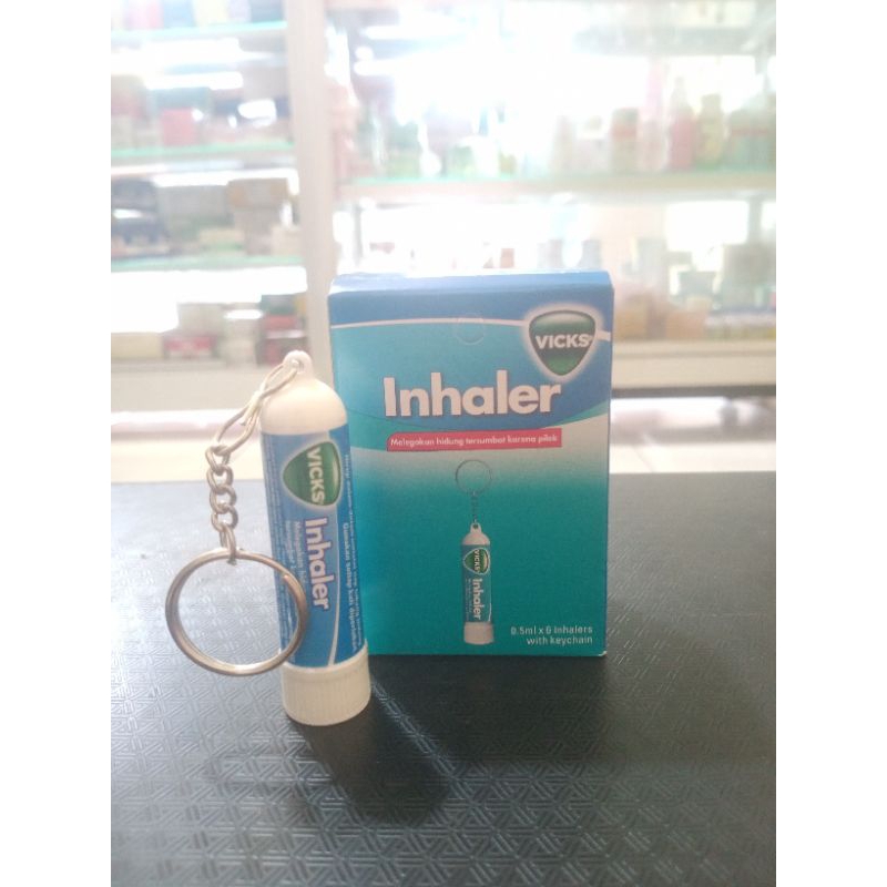 Jual Vicks Inhaler Keychain 0,5 ml / Melegakan Hidung Tersumbat ...