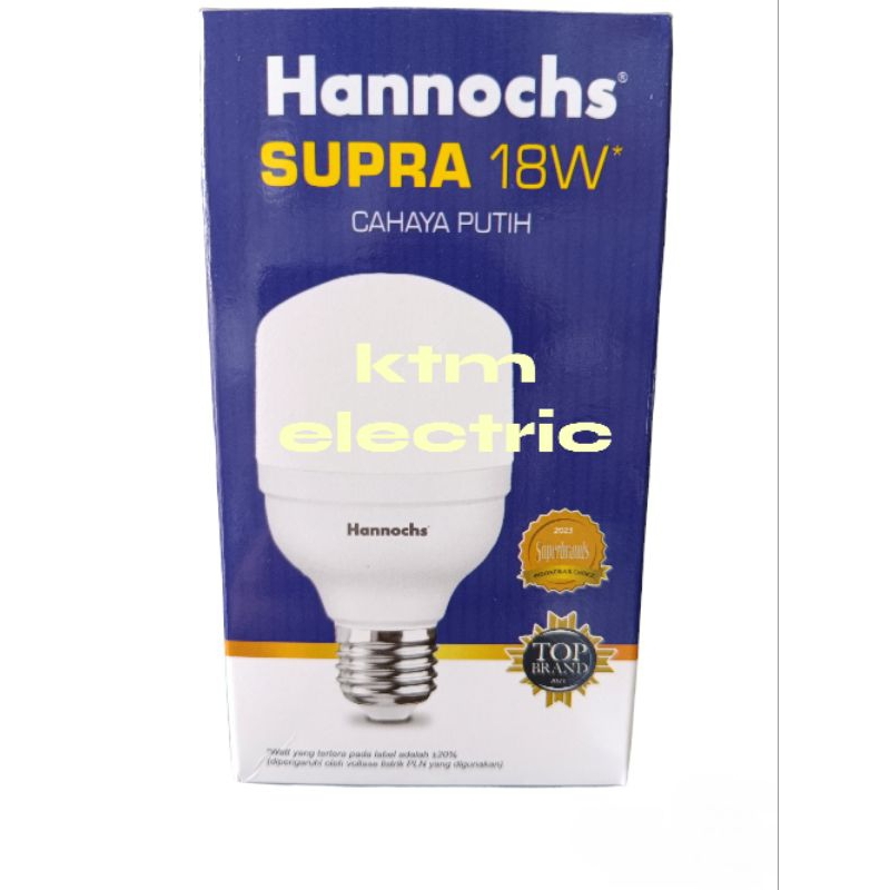 Jual hannochs bohlam/lampu led hannochs 18watt vario&supra 18watt cahaya putih | Shopee Indonesia