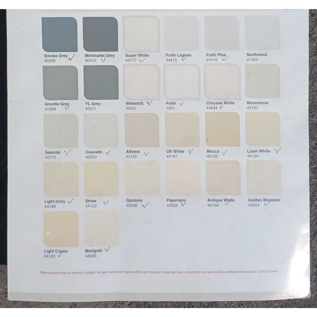 Jual Cat dulux catylac interior repack 1 kg | Shopee Indonesia