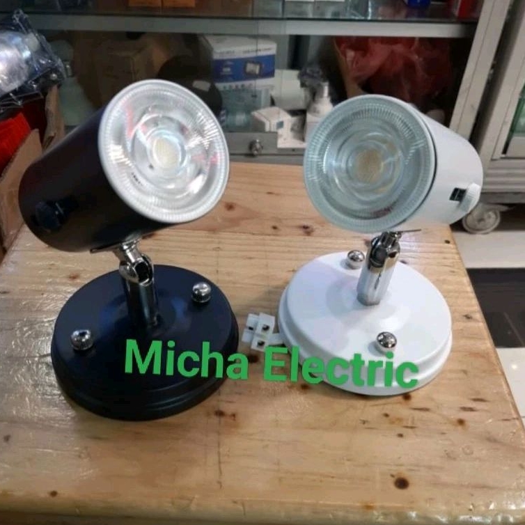 Jual Lampu Sorot Spotlight Plafon COB 5W/7W Outbow/ Kap Lampu Spotlight Halogen 5W/7W E27 Outbow ...