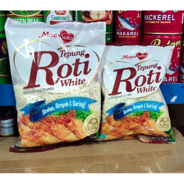 Jual Mamasuka Tepung Roti Putih White Bread Crumbs Mama Suka ...