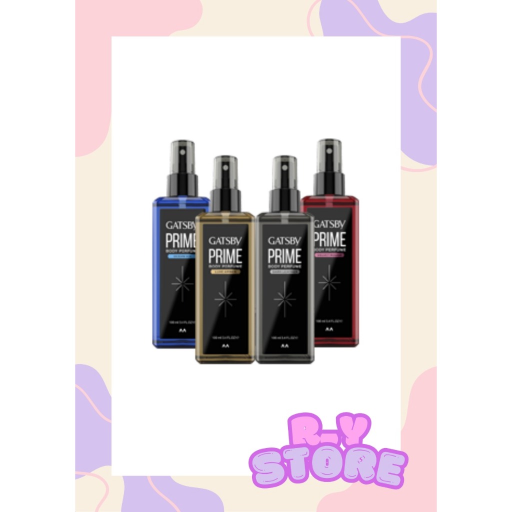 Jual Gatsby Prime Body Perfume Spray 100ml | Shopee Indonesia