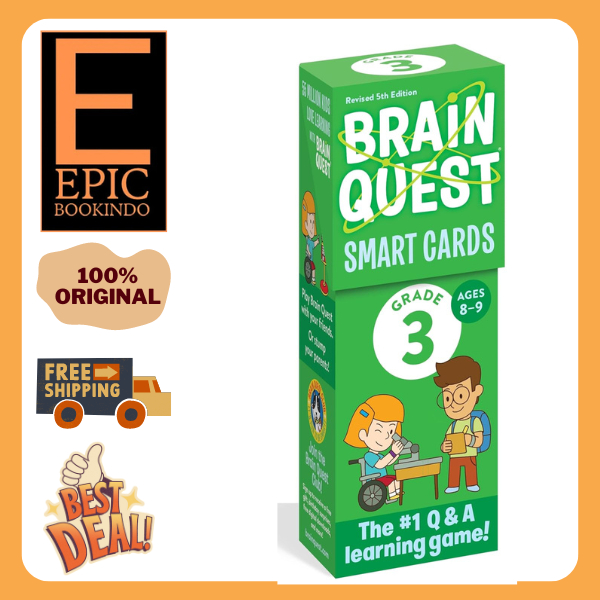 Jual Brain Quest 3rd Grade Smart Cards Revised 5th Edition (Brain Quest ...