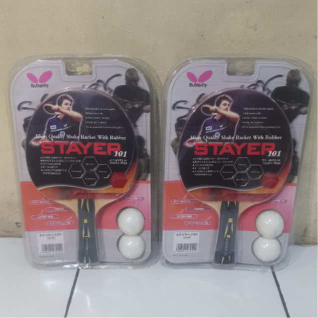 Jual Bed Tenis Meja Butterfly Stayer 101 / Bet Tenis Meja Butterfly Stayer 101 | Shopee Indonesia