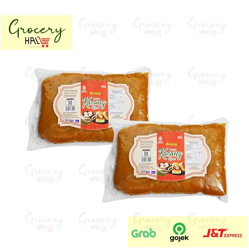 Jual DONNY FILLING DAUYONG / ISIAN KACANG HIJAU 500 GRAM ( ISIAN BAKPAO ...