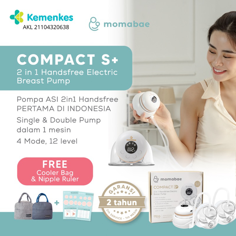 Jual Momabae Compact S Free Cooler Bag 2 In 1 Handsfree Breast