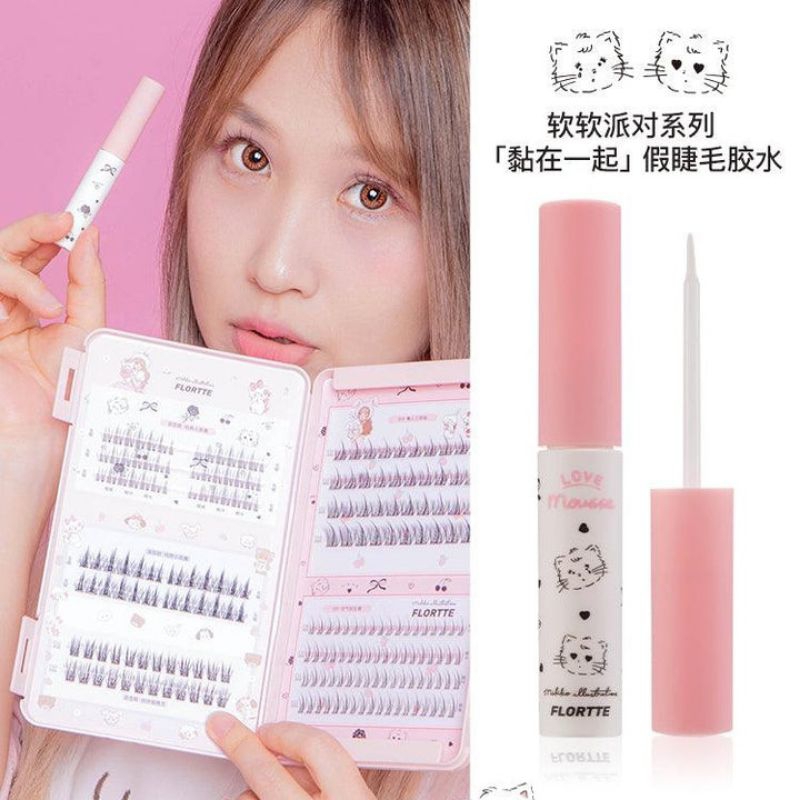 Jual [READY]FLORTTE 2 In 1 Eyelash Glue 5ml | Shopee Indonesia