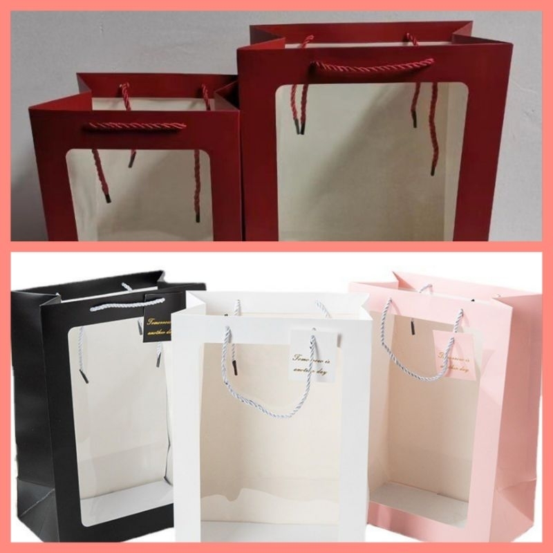 Jual paperbag bucket flower.tas kertas bucket bunga | Shopee Indonesia