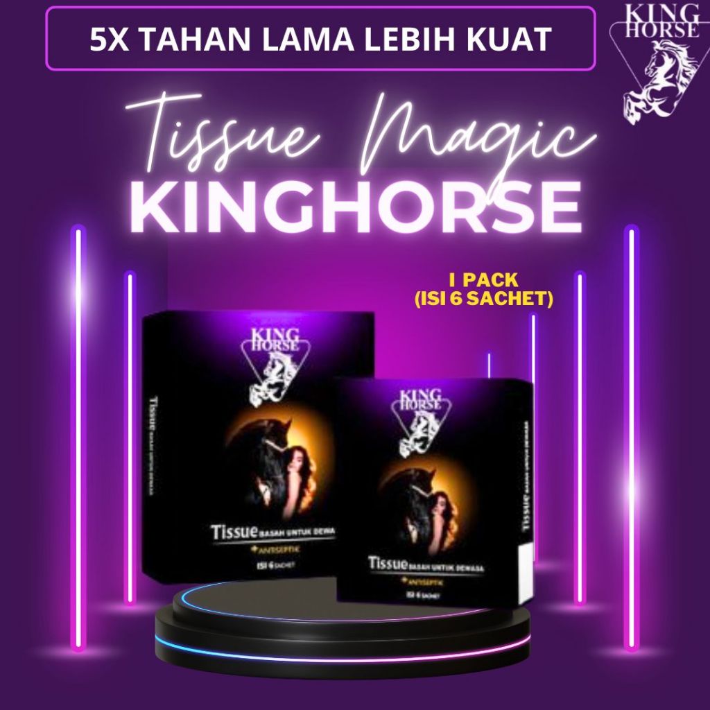 Jual Tissue Magic King Horse Tisu Megic Pria Original Isi 6 | Shopee ...