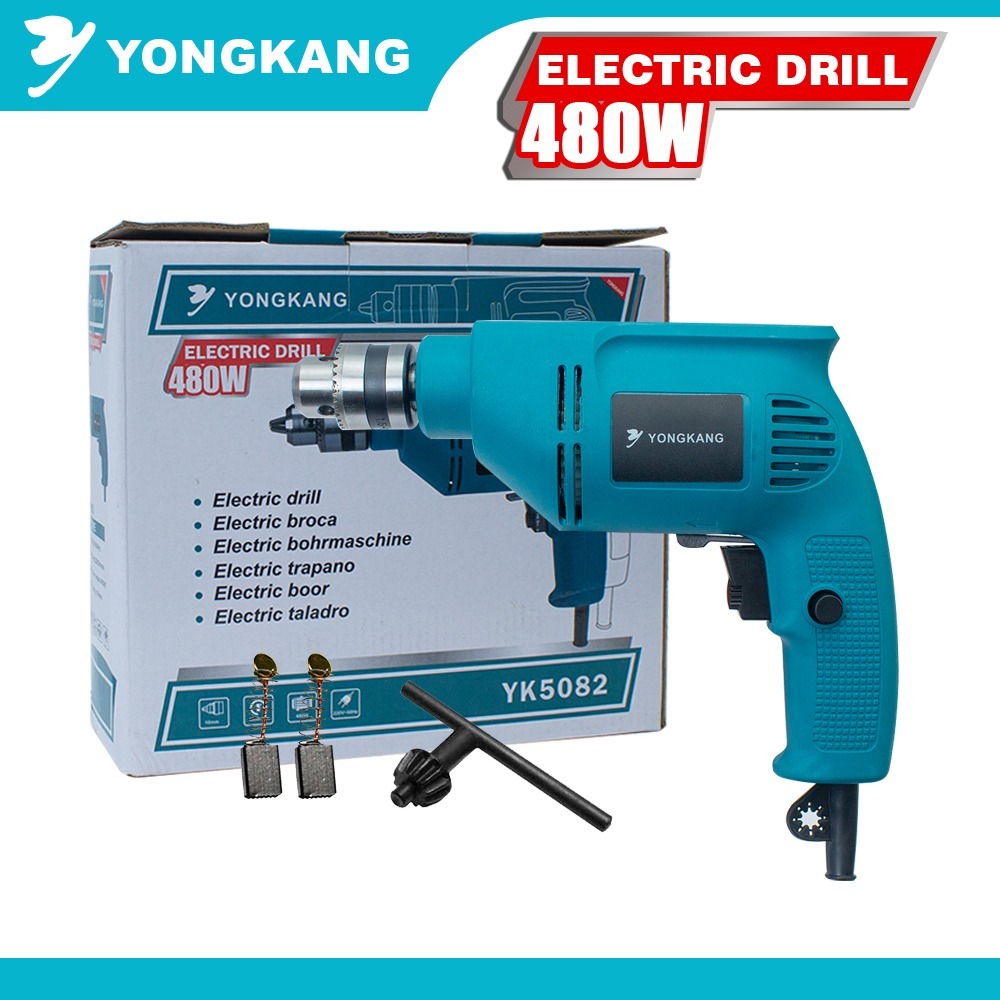 Jual Mesin-Bor-Listrik-10mm-Bolak-Balik-Electric-Drill-Mesin-Bor-Kayu-dan-Besi-Daya-Tinggi-800W ...