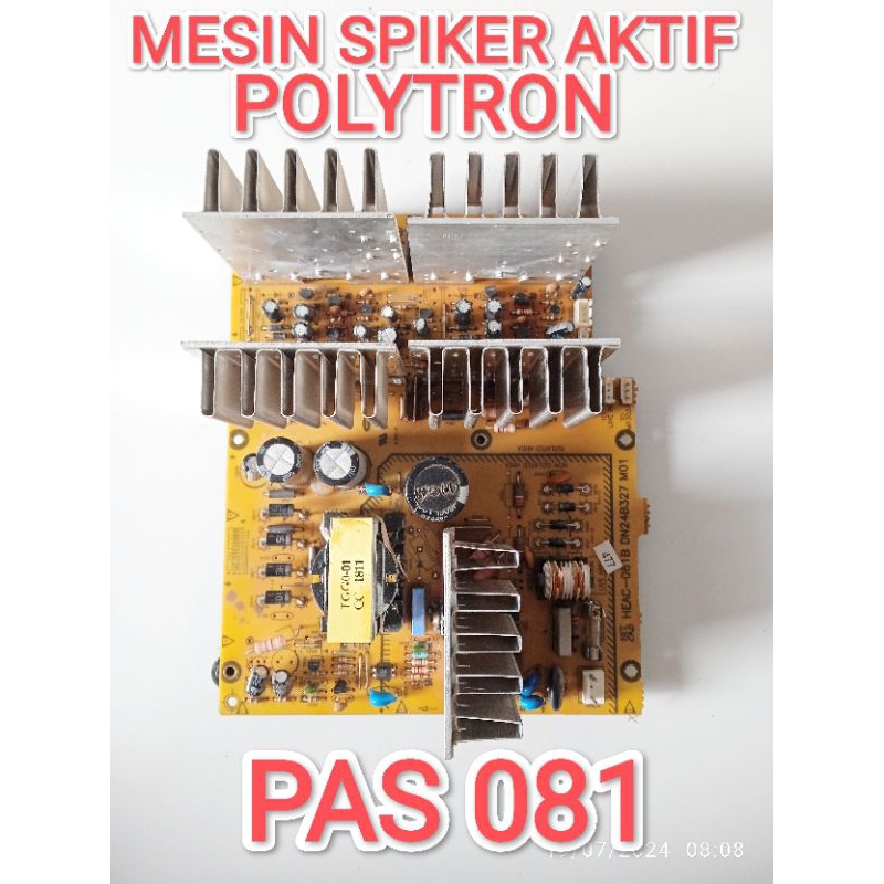 Jual MESIN SPIKER AKTIF POLYTRON PAS 081 - MODUL SPIKER AKTIF POLYTRON ...