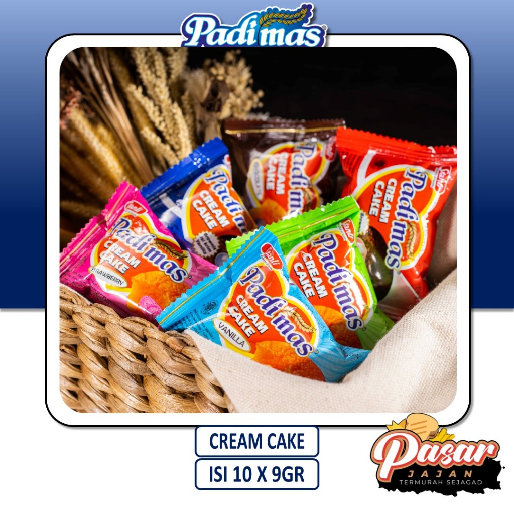 Jual Padimas Cream Cake Chocolate, Bolu Isi Krim dengan 3 pilihan rasa ...