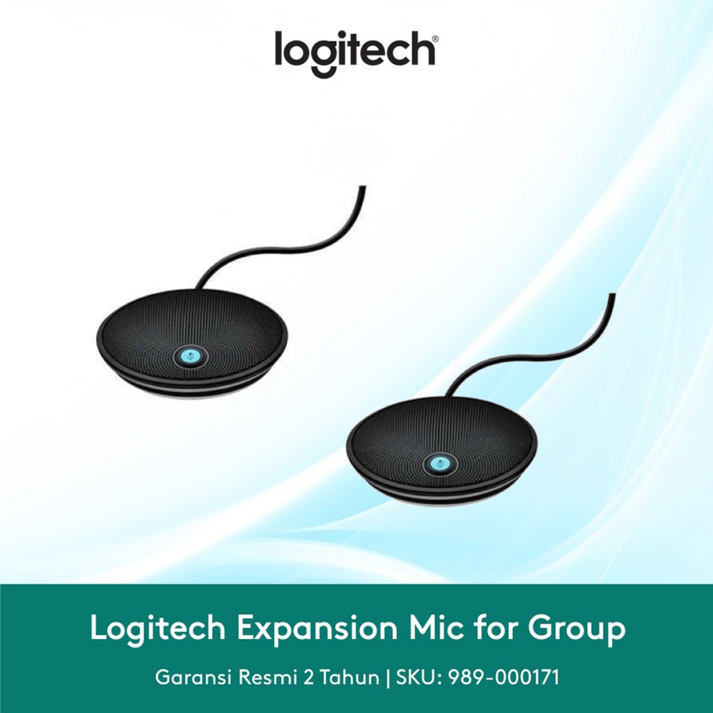 Jual Logitech GROUP Expansion Mic for Large Meeting - Garansi 2 Tahun ...