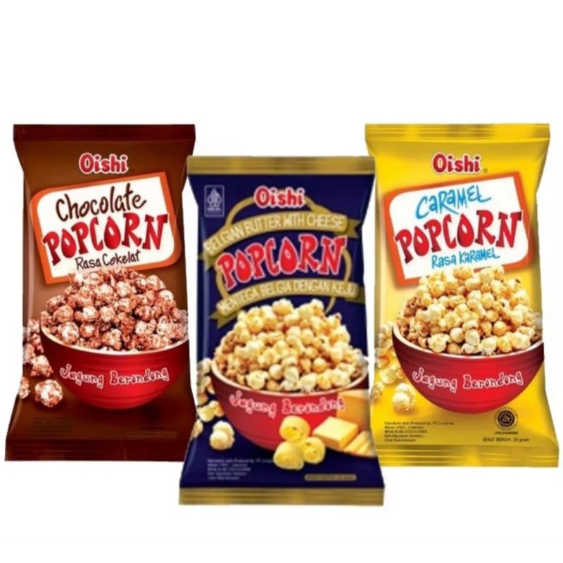 Jual Oishi Popcorn 20gr (10pcs) | Shopee Indonesia