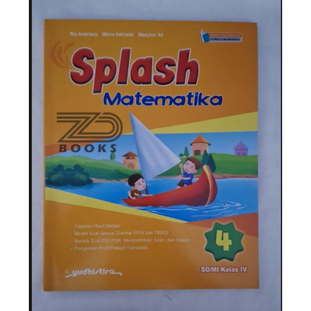 Jual Buku SPLASH Matematika SD Kelas 4 Kurikulum Merdeka - yudhistira ...