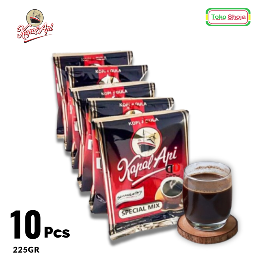 Jual Kopi Kapal Api Special Mix 23gr Rentengan Murah (10pcs) | Shopee ...