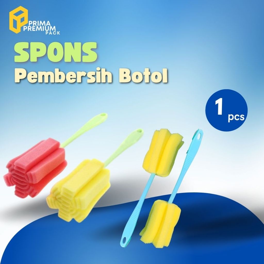 Jual SIKAT SPONGE PEMBERSIH BOTOL DAN GELAS / SIKAT GAGANG SPONGE ...