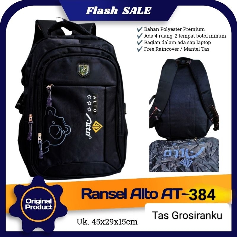 Jual Tas Ransel ALTO ORI / Tas Sekolah Anak Laki-laki / Tas Punggung ...