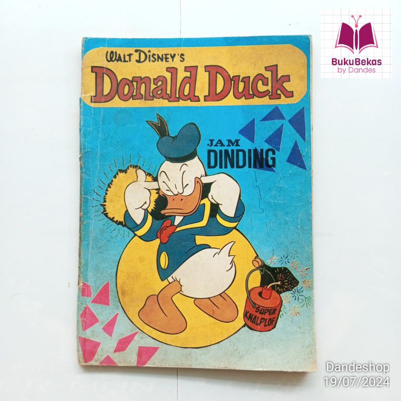 Jual Walt Disney's Donald Duck - JAM DINDING - komik Jadul klasik ...