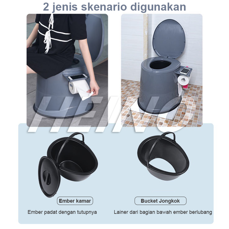 Jual Mobile Toilet Closet Jongkok Kursi Toilet Duduk Toilet Portable ...