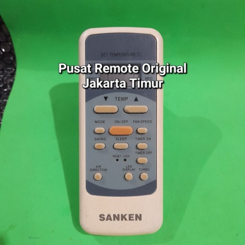 Jual REMOTE REMOT AC SANKEN R51 ORIGINAL ASLI | Shopee Indonesia