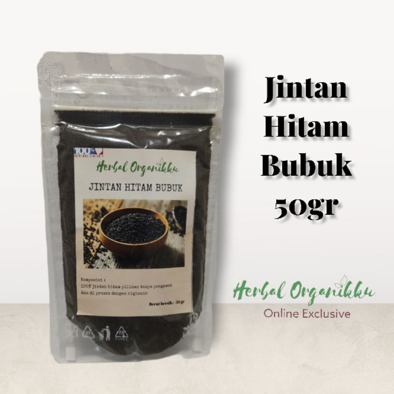 Jual Jinten Hitam Bubuk 25 & 50gr / Habbatussauda | Shopee Indonesia
