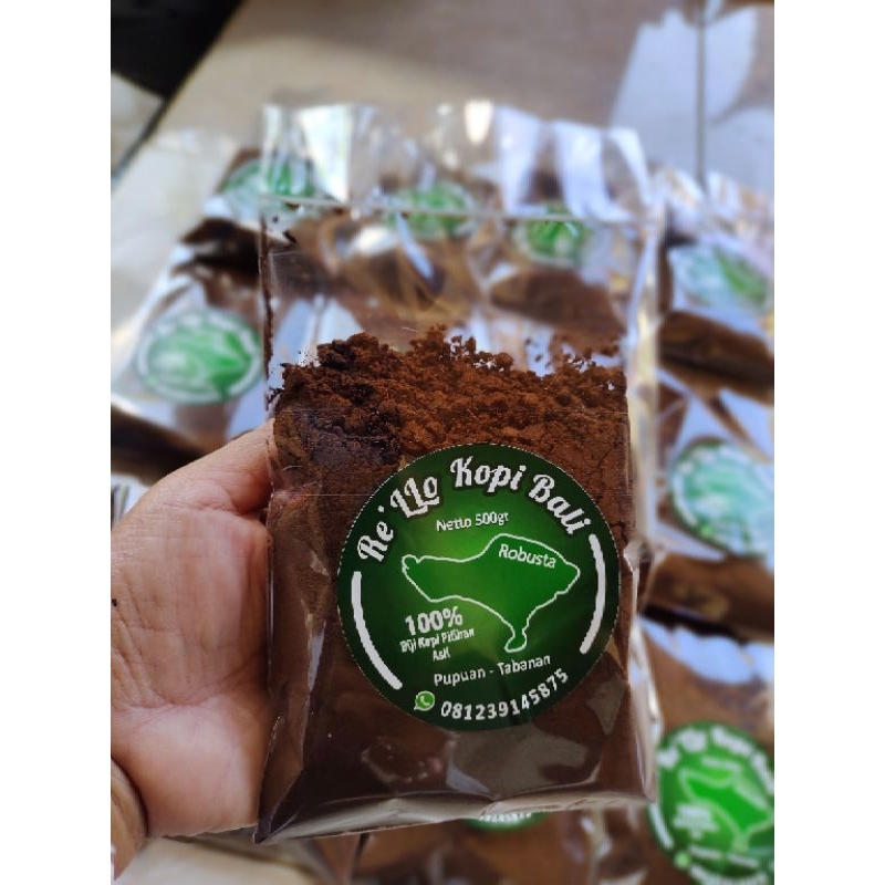 Jual KOPI BALI ROBUSTA PUPUAN TABANAN 500 GR | Shopee Indonesia
