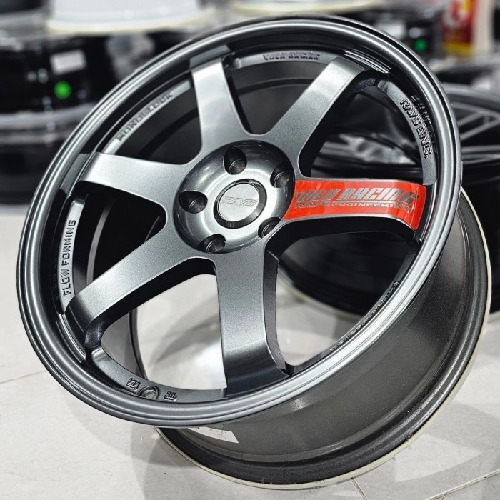 Jual velg racing mobil 18 TE37 SL R18 Hrv Crv Civic xforce Alphard Juke | Shopee Indonesia
