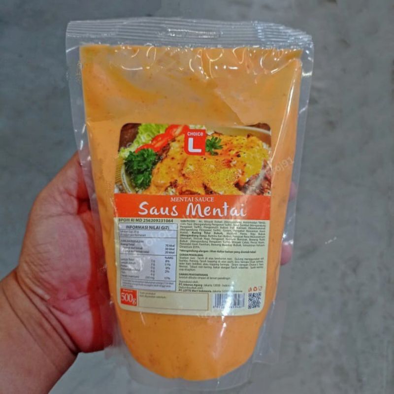 Jual Choice L Saus Mentai Saos Serbaguna Seafood Udang Ikan Dimsum ...
