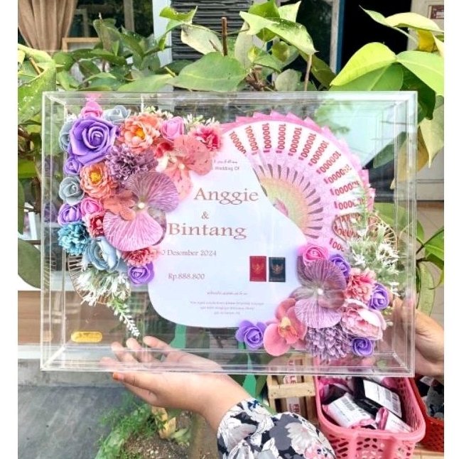 Jual READY 1 HARI Bingkai Mahar Pernikahan Frame Acrylic | Shopee Indonesia