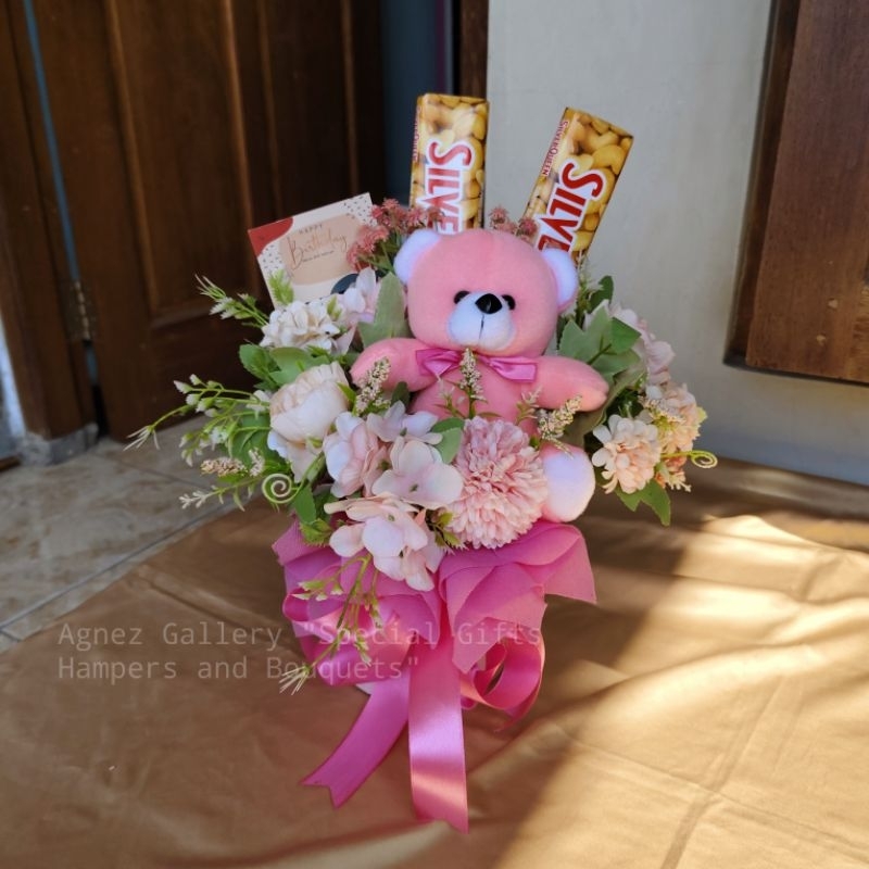 Jual Buket Bunga Bloom Box / Buchet Bunga Boneka Bloom Box | Shopee ...