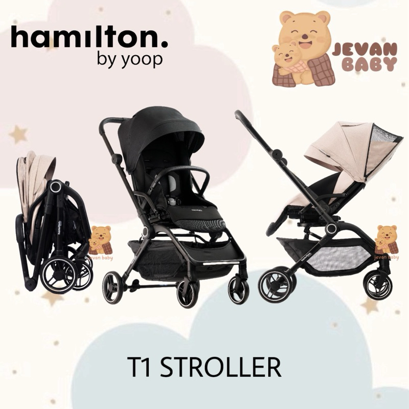 Jual Hamilton T1 TURN 360 degrees Stroller Auto Fold / Magic Fold ...