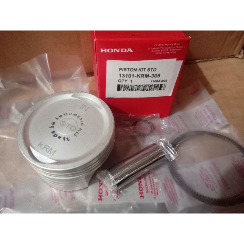 Jual PISTON KIT SET HONDA MEGAPRO / VERZA / CRF STD 0,25 0,50 0,75 100 | Shopee Indonesia
