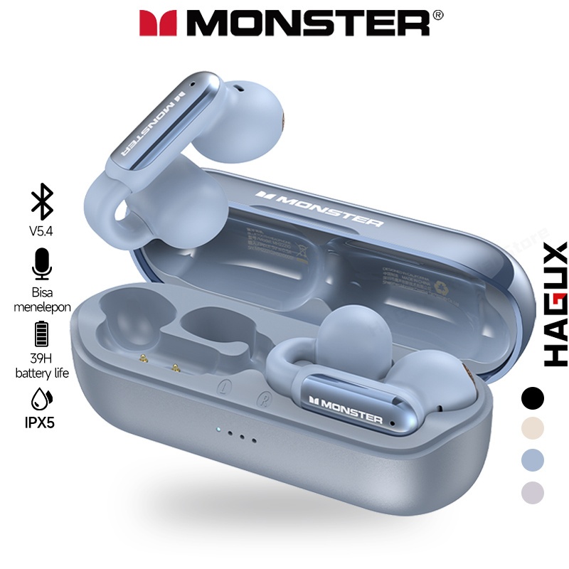 Jual Monster Open Ear AC601 MH22210 Headset Bluetooth V5.4 Bone ...