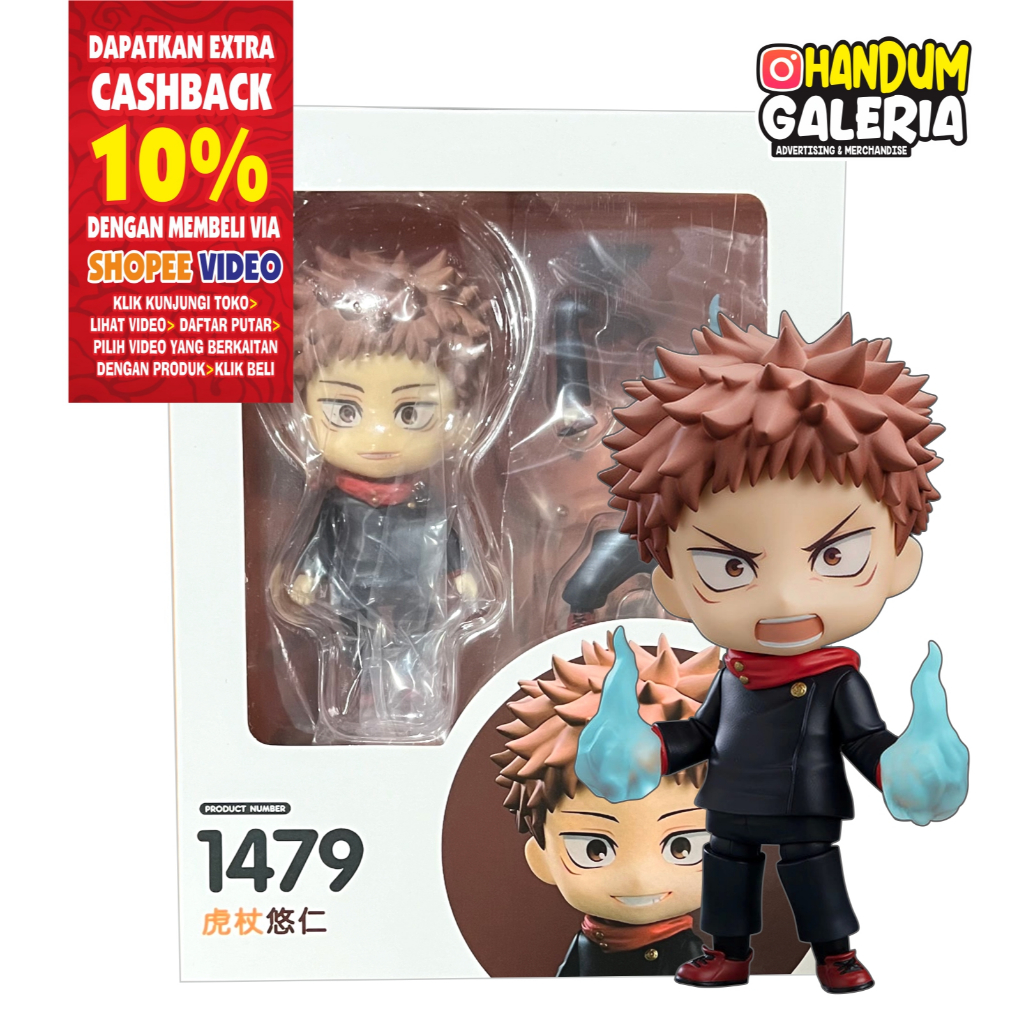 Jual NENDOROID ITADORI YUJI - Nendo 1479 Anime Jujutsu Kaisen Nendoroid ...