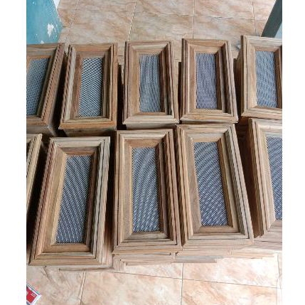 Jual Loster kayu jati 13x30 jaring/kawat nyamuk | Shopee Indonesia
