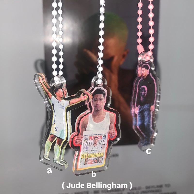 Jual Jude Bellingham keychain gantungan kunci | Shopee Indonesia