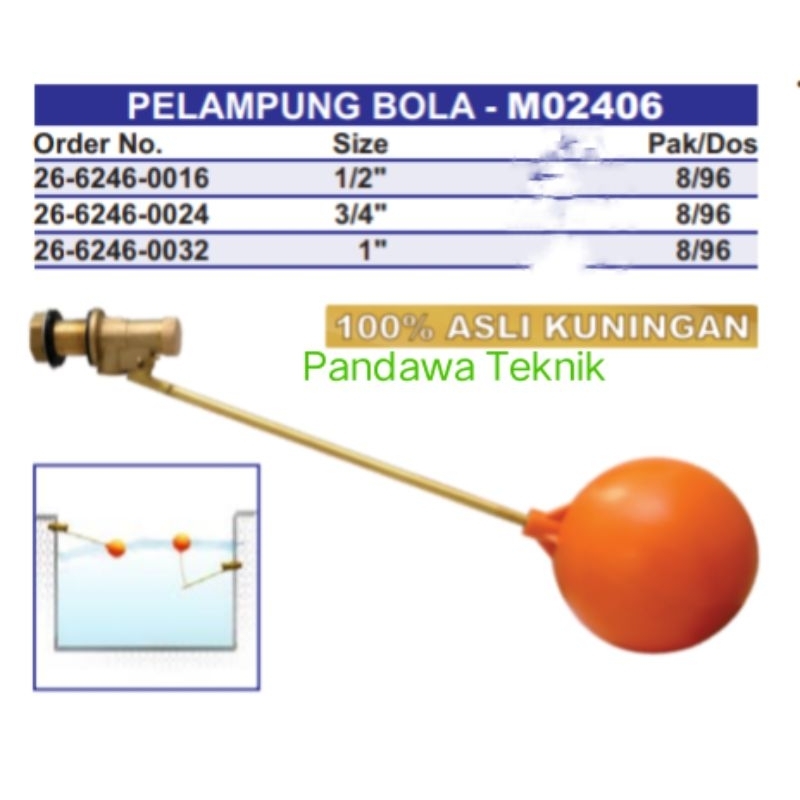 Jual Pelampung air otomatis /pelampung bola sailing M02406 | Shopee ...