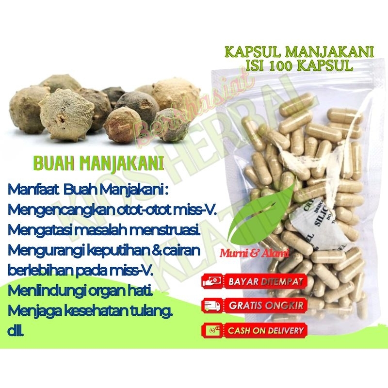 Jual Serbuk MANJAKANI isi 100 kapsul | Shopee Indonesia