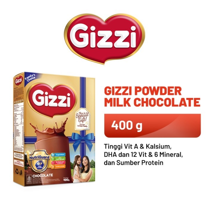 Jual Gizzi Susu Coklat 400 gr | Shopee Indonesia