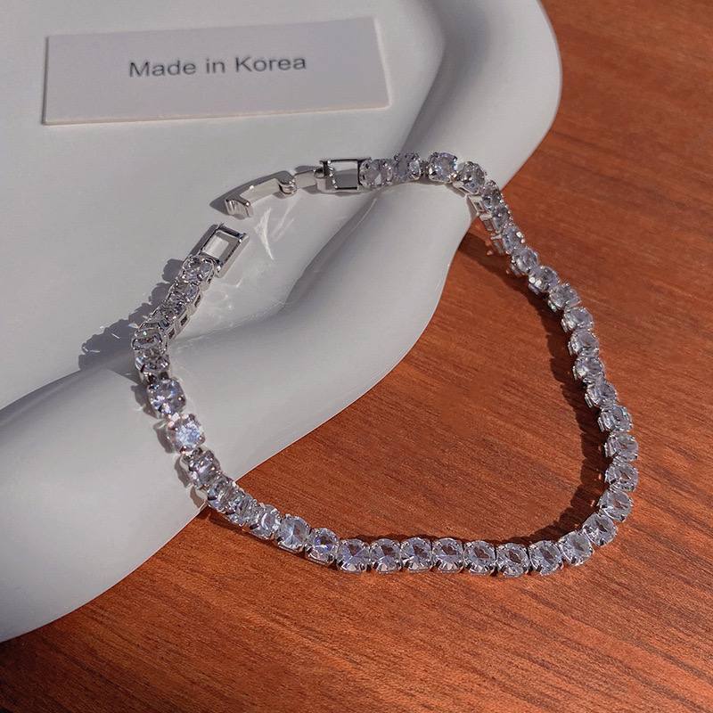 Jual Gelang Perak Asli Wanita Berlian/Gelang Couple Aesthetic Tangan ...