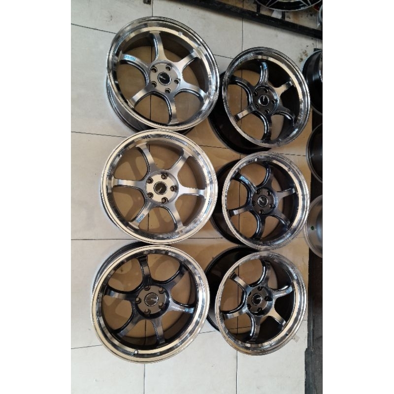 Jual velg advan rgd 2 ring 18 pcd 5x114 | Shopee Indonesia