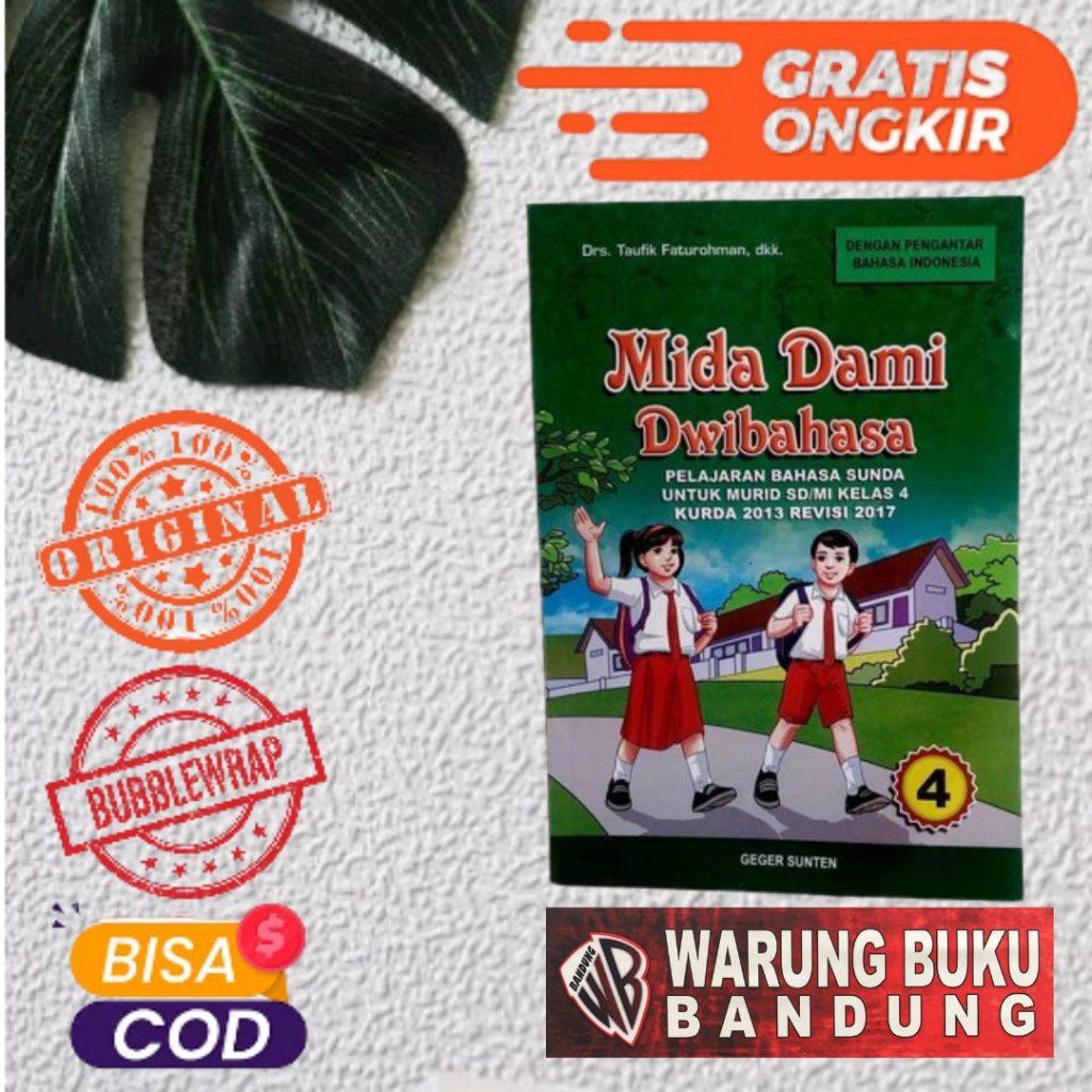Jual Buku Mida Dami Dwibahasa Kelas 4 Sd Geger Sunten Shopee Indonesia