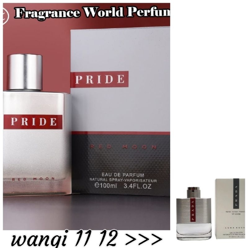 Jual FRAGRANCE WORLD PRIDE POUR HOMME Eau De Parfum 100ml | Shopee ...
