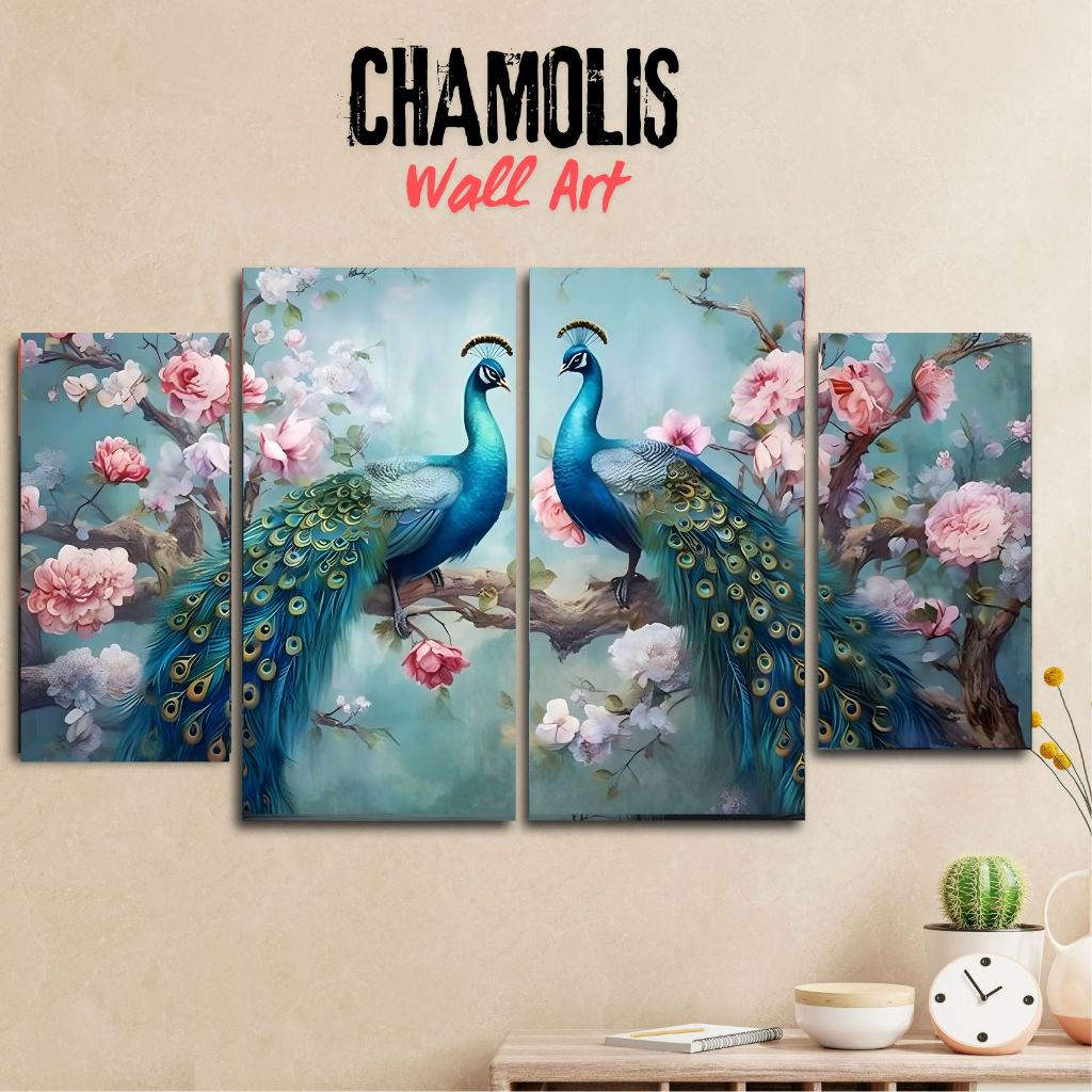 Jual Hiasan Dinding Merak 3D Wall Decor Pajangan Kamar Aesthetic Japan ...