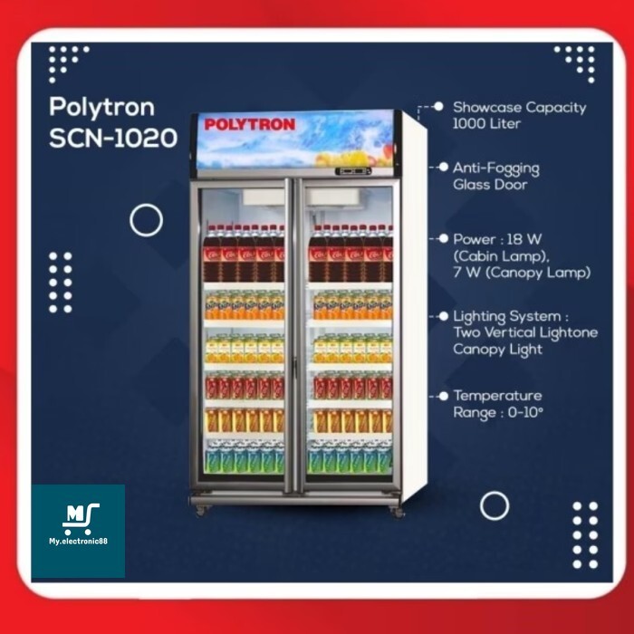 Jual SHOWCASE POLYTRON(SCN 1020) | Shopee Indonesia