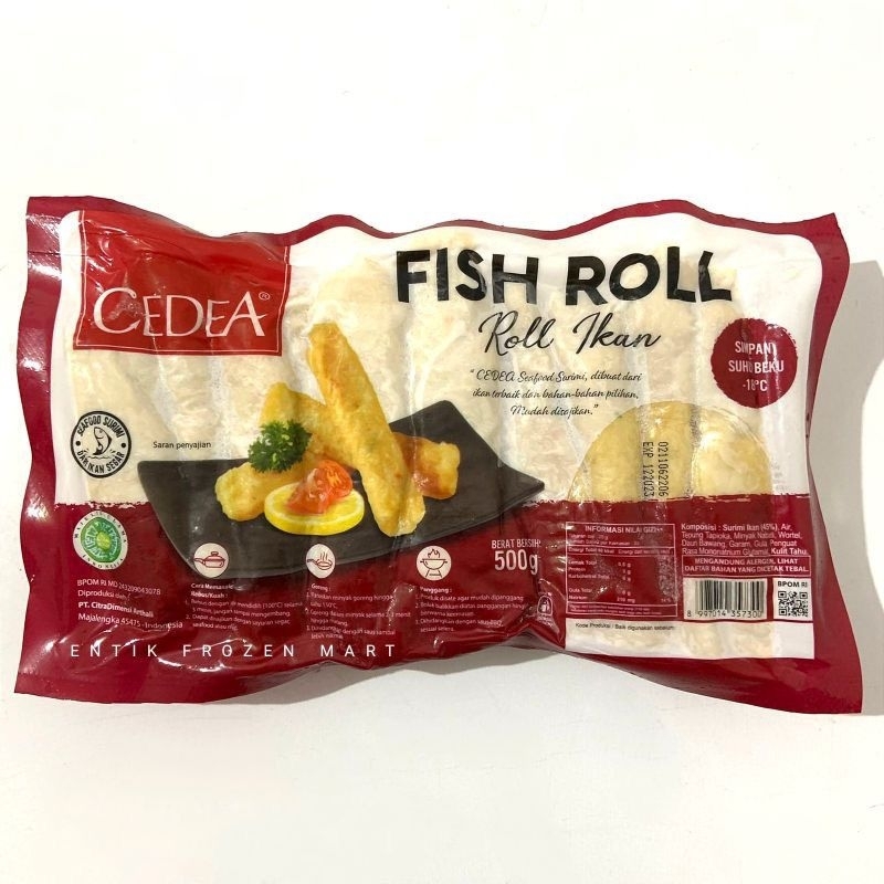 Jual Cedea Fish Roll Berat 500 gr | Shopee Indonesia