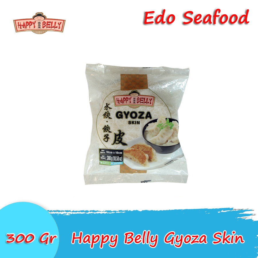 Jual Happy Belly Gyoza Skin Happy Belly 300 Gr / Kulit Gyoza | Shopee ...