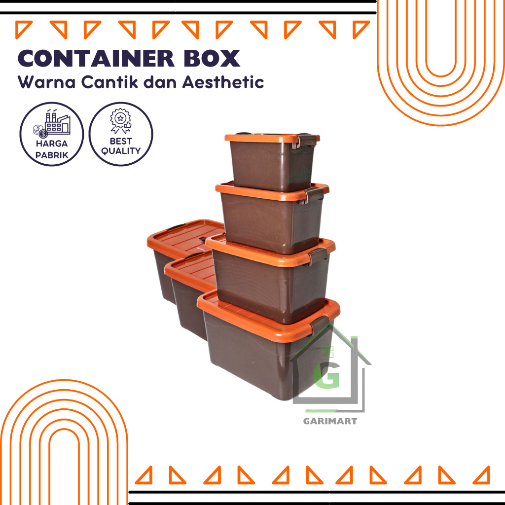 Jual Container Box Plastik 5L 10L 16L 26L Samir Kotak Penyimpanan ...